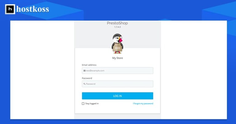 Как установить PrestaShop в CyberPanel — hostkoss blog